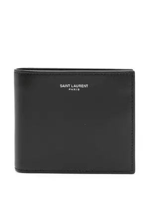 Saint Laurent Paris East/west Wallet - Black