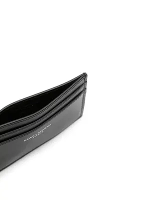 Saint Laurent Paris Card Case - Black