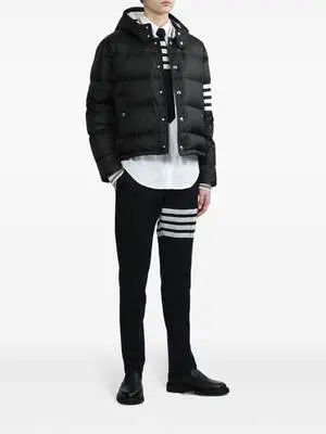 Thom Browne 4-bar Hooded Puffer Jacket