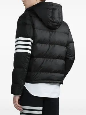 Thom Browne 4-bar Hooded Puffer Jacket