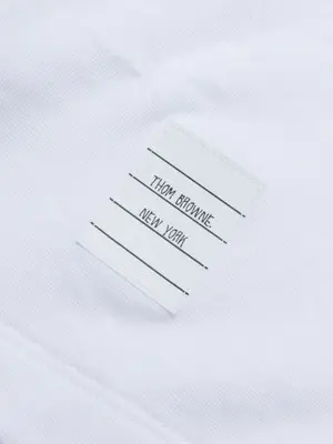 Thom Browne Side Slits T-shirt - White