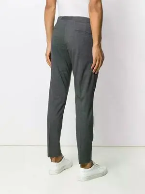 ENTRE AMIS Micro Pleats Tailored Trousers