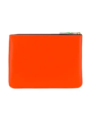 Comme Des Garçons Colour-block Leather Wallet