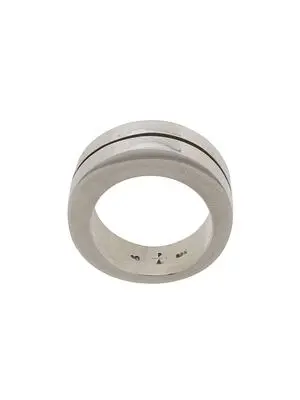 PARTS OF FOUR Crescent Crevice Band-style Ring - Silver