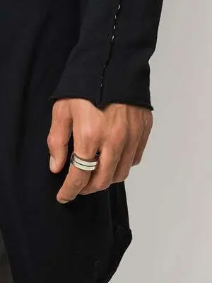PARTS OF FOUR Crescent Crevice Band-style Ring