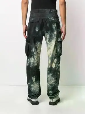 Off-White Tie-dye Cargo Trousers