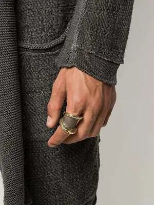 PARTS OF FOUR 18kt Yellow Chasm Ring V2 - Gold