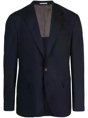 Brunello Cucinelli V-neck Suit Jacket