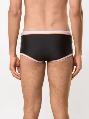 AMIR SLAMA Panelled Trunks