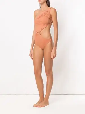 AMIR SLAMA One-shoulder Swimsuit