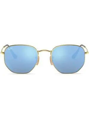 Ray-ban Hexagonal Sunglasses - Gold