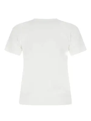 Play Comme Des Garcon Heart-print T-shirt - White