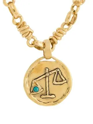 GOOSSENS Talisman Libra Medallion Necklace