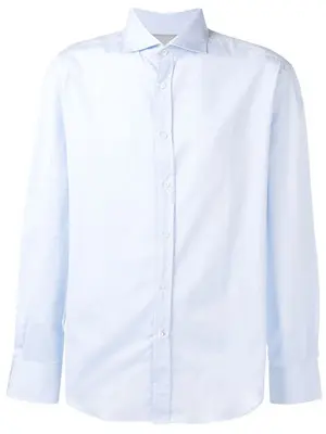 Brunello Cucinelli Spread Collar Shirt