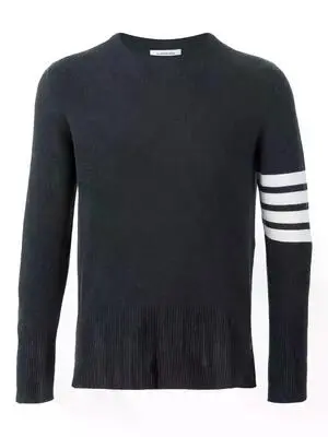 Thom Browne 4-bar Cashmere Jumper - Grey