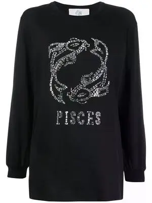 Alberta Ferretti Logo Tops