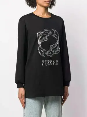 Alberta Ferretti Long-sleeve Pisces T-shirt