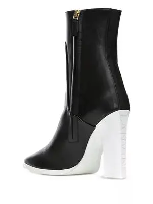 LANVIN Leather Ankle Boots
