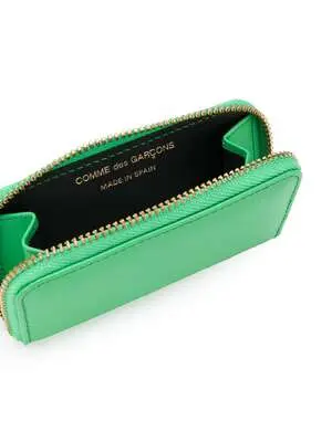 Comme Des Garçons Zip-around Leather Wallet With Tassel Detail