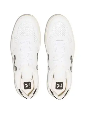 VEJA V-10 Leather Sneakers - White