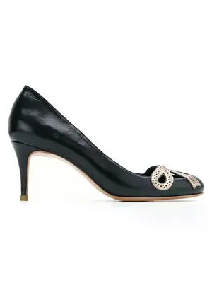 STUDIO CHOFAKIAN Leather Pumps