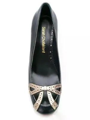 STUDIO CHOFAKIAN Leather Pumps