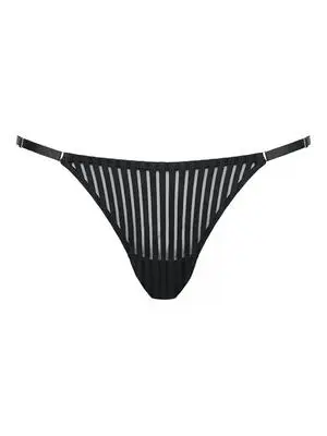 MAISON CLOSE Striped Thong