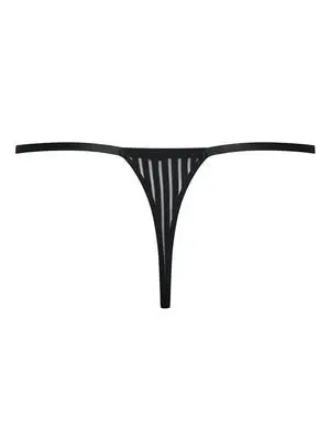 MAISON CLOSE Striped Thong
