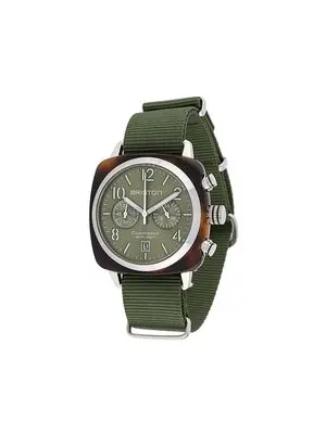 BRISTON Clubmaster Classic Chrono 40mm - Green