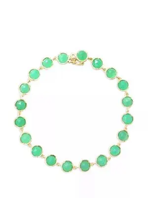 Irene Neuwirth Chrysoprase Bezel-set Bracelet - Gold