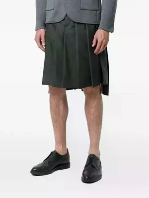 THOM BROWNE Thom Browne Classic-Rise Pleated Skirt