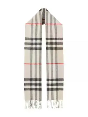 Burberry The Classic Check Cashmere Scarf - Neutrals