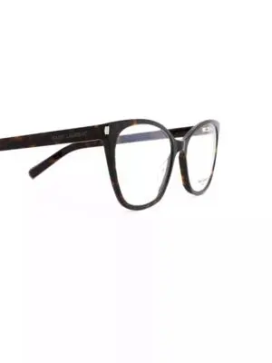 Saint Laurent Tortoiseshell Acetate Glasses