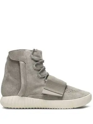 ADIDAS X YEEZY 750 Boost High-top Sneakers - Grey