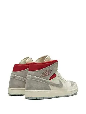 JORDAN X Sneakersnstuff Air 1 Mid Prm 20th Anniversary Sneakers - White