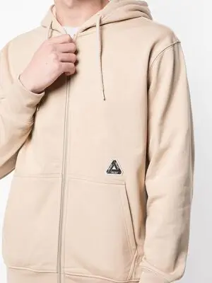 PALACE Sofar Zip-up Hoodie - Neutrals