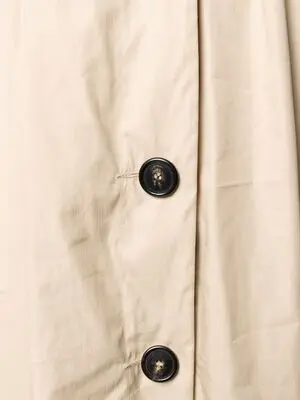 PATOU Flared Belted Trench Coat