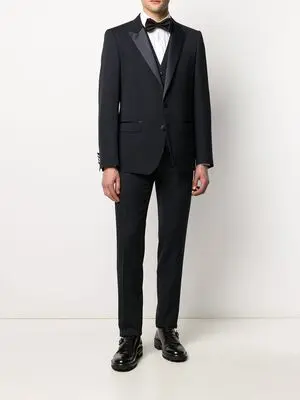 Dolce & Gabbana Martini-fit Wool-silk Tuxedo Suit - Blue