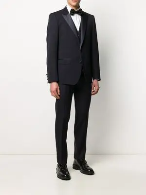 Dolce & Gabbana Martini-fit Wool-silk Tuxedo Suit - Blue