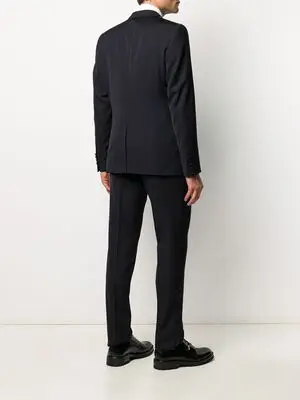 Dolce & Gabbana Martini-fit Wool-silk Tuxedo Suit - Blue