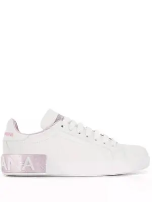 Dolce & Gabbana Portofino Leather Sneakers