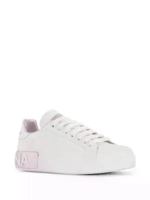 Dolce & Gabbana Portofino Leather Sneakers