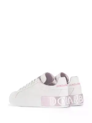 Dolce & Gabbana Portofino Leather Sneakers