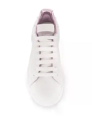 Dolce & Gabbana Portofino Leather Sneakers