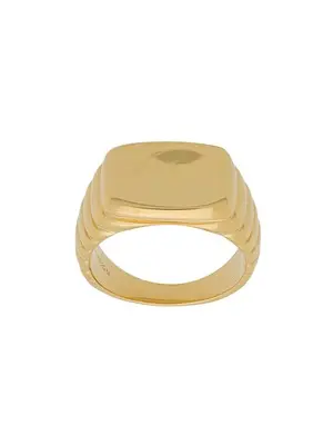 MARIA BLACK Shore Signet Ring - Gold