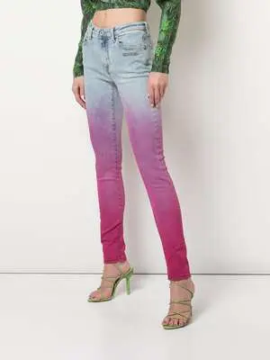 Off-White Faded Skinny Jeans