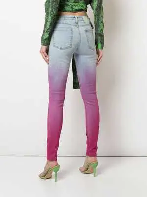 Off-White Faded Skinny Jeans