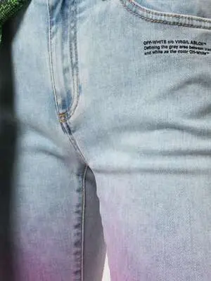 Off-White Faded Skinny Jeans