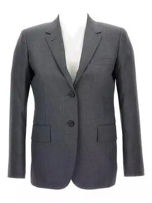 Thom Browne Super 120s Single-breasted Blazer - Grey