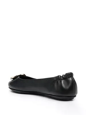 Tory Burch Minnie Ballerina Shoes - Black